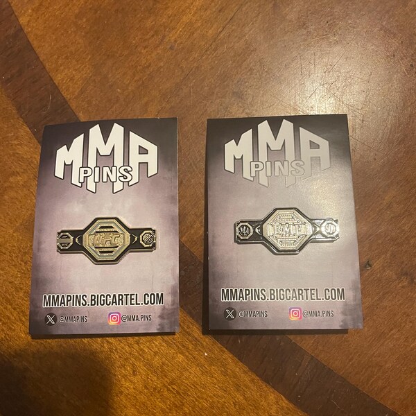 Georges rush St-pierre GSP Pin Badge Enamel MMA UFC - Etsy