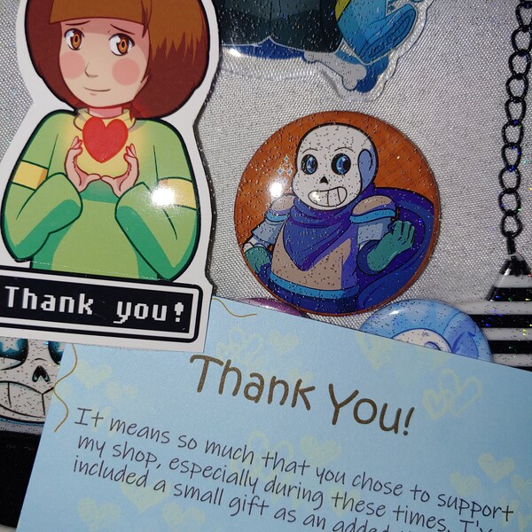 Underswap Pin Back Buttons, Undertale Buttons, Undertale AU - Etsy