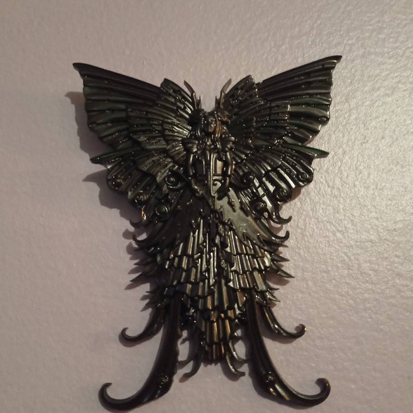 8" Victorian SKULLS Ornamental PLAQUE • Realistic Decorative 3D ...