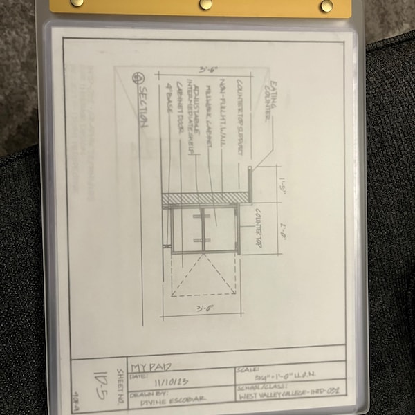 11x17 Landscape Matte Black Portfolio Case 11x17 Portfolio Landscape ...