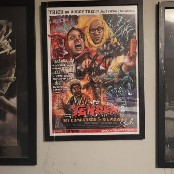 Red Dwarf 'ace Rimmer' Signed Limited Edition A3 Vintage Poster. Retro ...