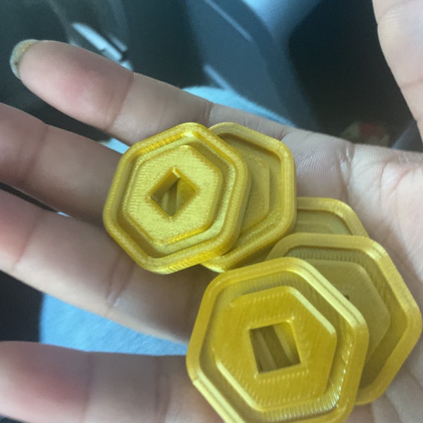 Roblox Robux Coins: Double-sided Gaming Party Favors and Gifts - Etsy