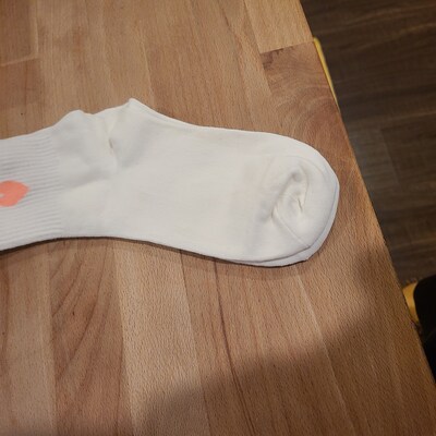 White Socks Cat Paw Sock Pack for Women Cool Socks Cat Paw Embroidery ...