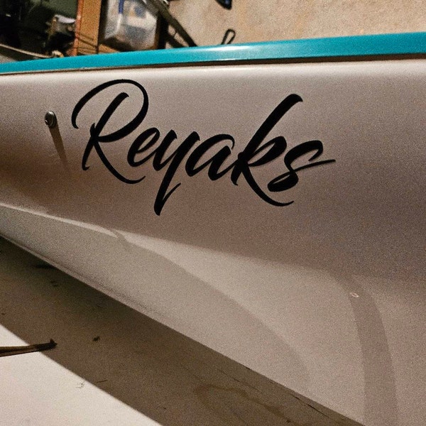 Custom Font Decals Custom Vinyl Text Decals Create Your Own Decals ...