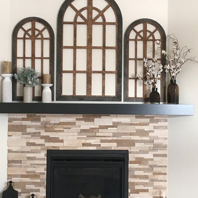 Large Arched Window Frame 16x50 Wood Frame Heirloom Custom Piece ...