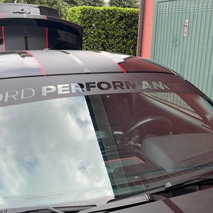 Subieflow Reversecut Banner White for Subaru Windshield Banner - Etsy