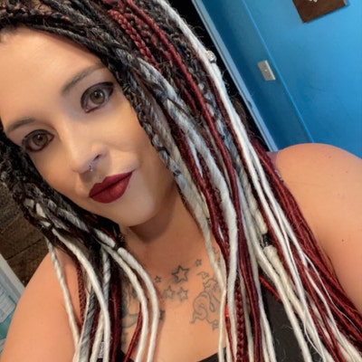 Double Ended Wool Dread Extensions Bohemian Dreads Dark Brown - Etsy