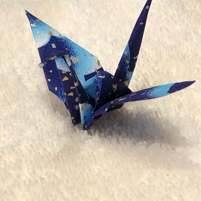 40 Small Origami Cranes Origami Paper Cranes Origami Crane Made of 7 ...