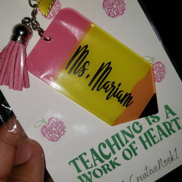 Personalized Graduation Bookmark and Keychain Set / Graduation Gift ...