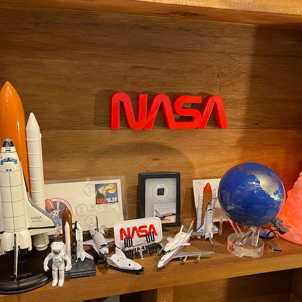 3D Printed NASA Worm and Meatball Displays for Wall or Desk - Etsy