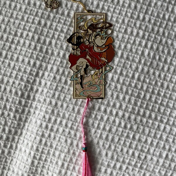 Tarot Card: the Fool LOTM Mr Fool Enamel Bookmark / Charm 11x4cm - Etsy