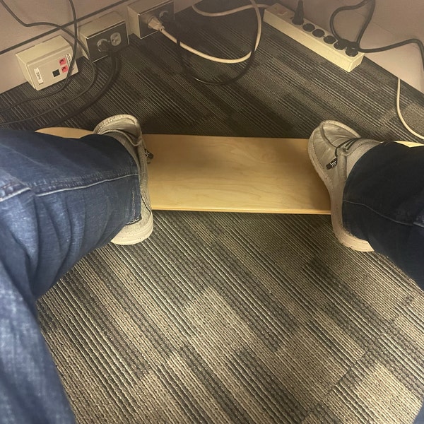 Desk Footrest - Rocking Footstool - Office Foot Rest - Work From Home ...