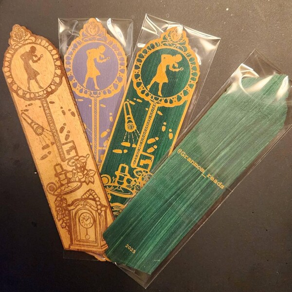 Middle-earth Scroll Map Wooden Bookmark | Lord of the Rings Bookmark ...
