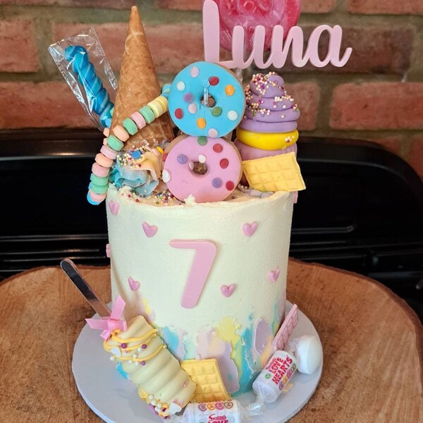 Gamer Cake Topper / Personalised Gaming Birthday Topper / Game ...