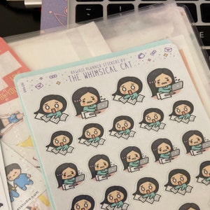 Pack Orders Planner Stickers Kawaii Planner Stickers Cute - Etsy