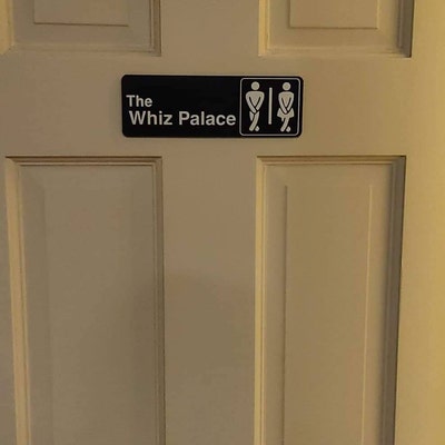 The Whiz Palace Door Sign Parks and Recreation Leslie Knope 3D Printed ...