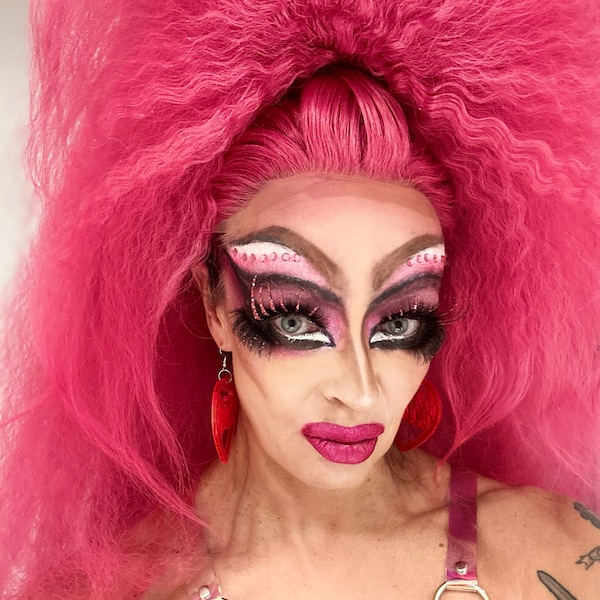 80's Layered Curls - Custom Drag Queen Wig - Etsy