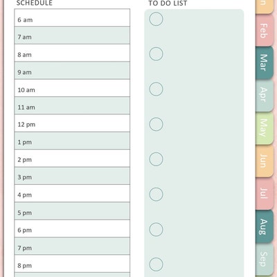 Daily Mood Tracker Sticker Sheet for Paper Planners Self Care - Etsy