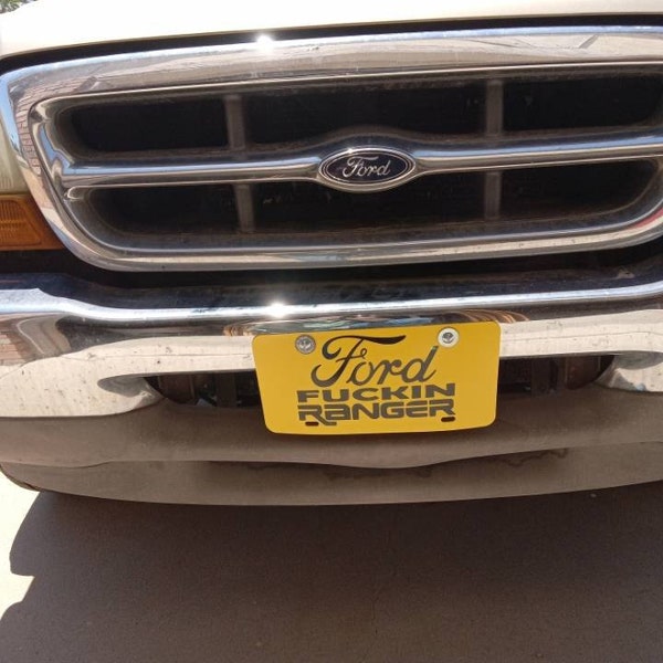 Blank License Plate for Vinyl Crafting, Customization, Decoration and ...