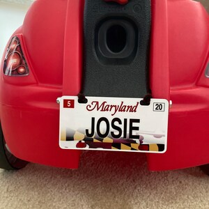 Mini State License Plates - Etsy