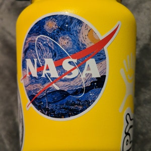 NASA Detailed Earth Vinyl Sticker NASA Sticker NASA Laptop Sticker ...