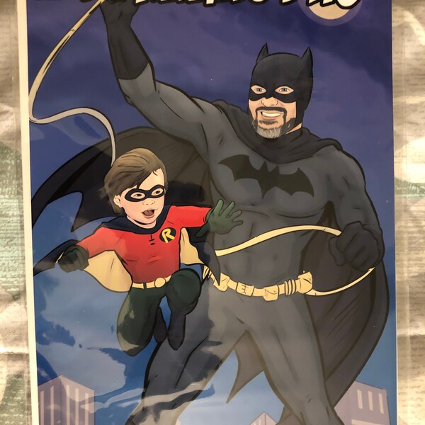 Custom Comic Book Art - Superhero Cover Art - Custom Made Poster ...