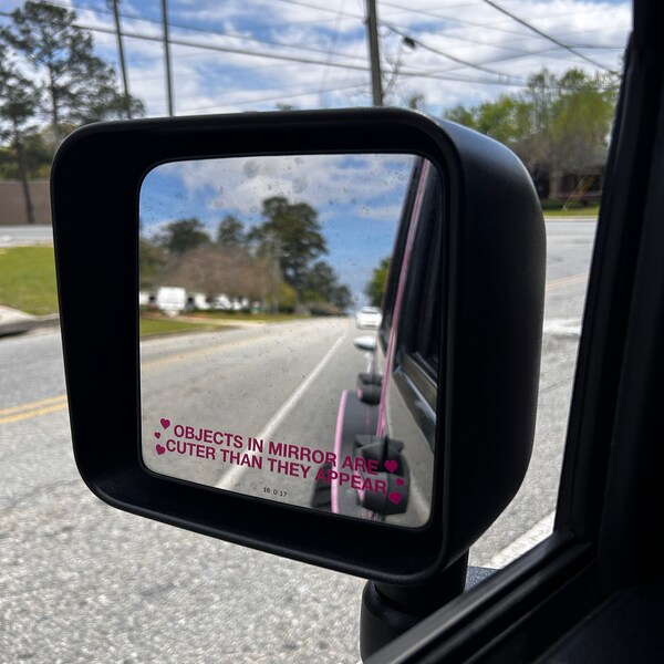 Custom Car Side Mirror Decal, Side Mirror Sticker for Car, Side Mirror ...