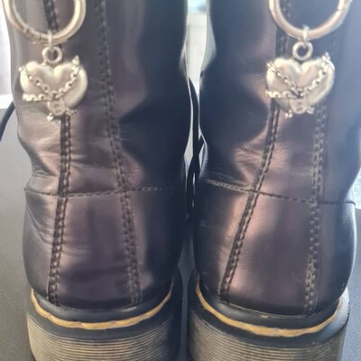 BARBED WIRE Boot Chain Charms, Hardware Grunge Charm, Shoe Accessories ...