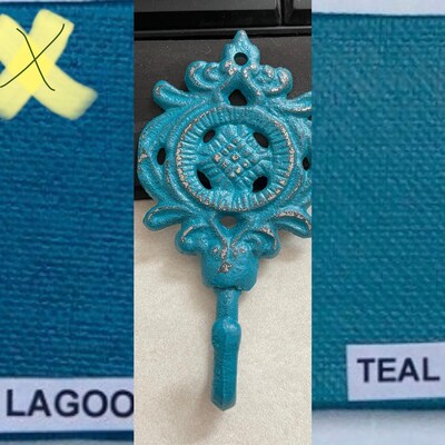 Sale/cast Iron Decorative Wall Hook/pick Color/ Shabby Chic - Etsy