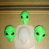 Detailed Alien Head Plastic Mold or Silicone Mold Bath Bomb - Etsy