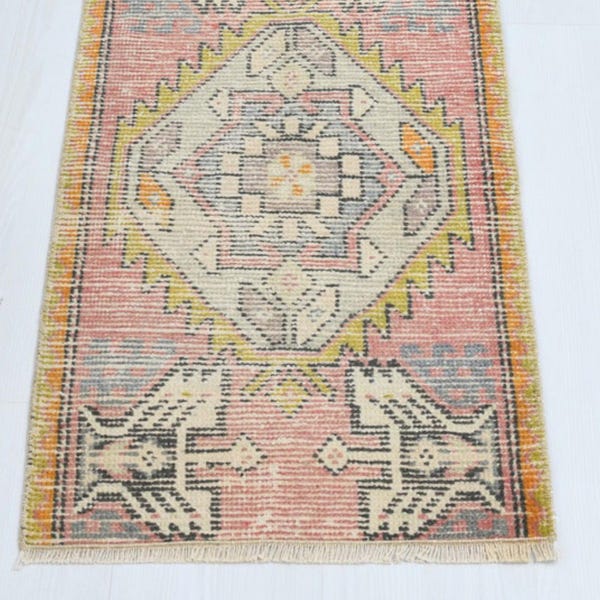 Handmade Runner,3x9 Runner Rug,wool Rug,entry Rug,oushak Runner Rug,3x9 ...