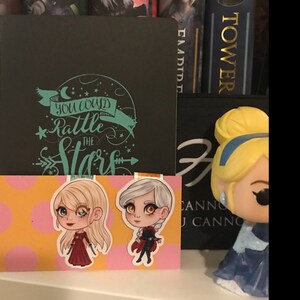 Celaena Throne of Glass Series Magnetic Bookmark - Etsy
