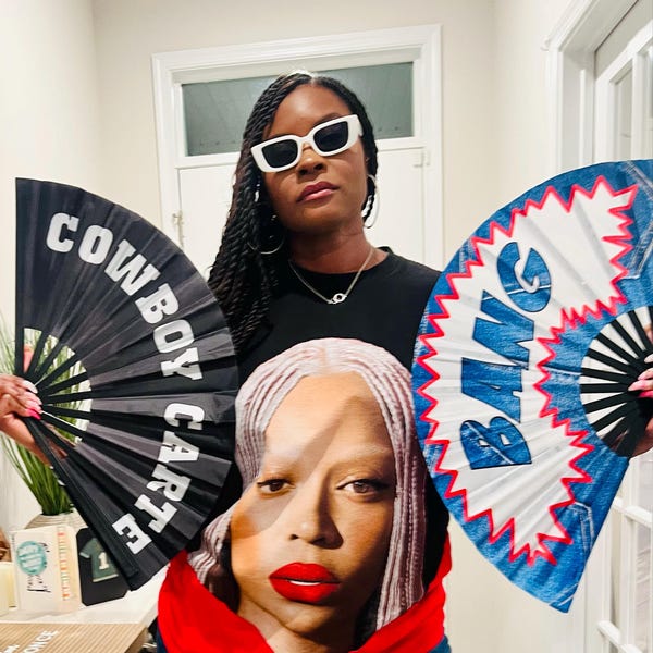 Denim BANG Cowboy Fan, Bang Fan, Clacker Fan, Snapping Fan, Halloween ...