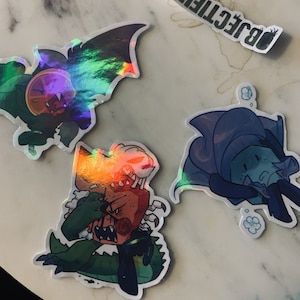 Objectified Comic Stickers fight or Flight Collection - Etsy