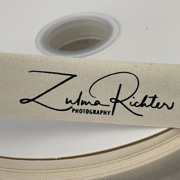 Custom Printed Cotton Ribbon | Personalized Cotton Tape | Custom Fabric ...