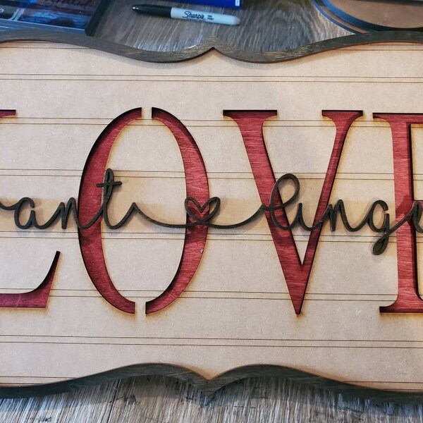 Teacher Sign SVG, Glowforge Cut File, Instant Download, Laser Cut File ...