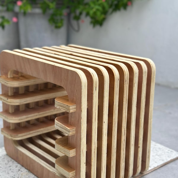 Minimalist Coffee Table, Sidetable, Digital Furniture, DIY, Cutting ...