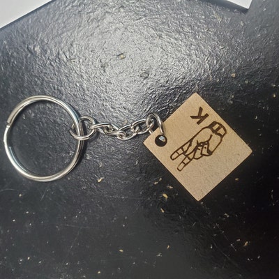 Sign Language ASL Ring, I Love You Sign Language, ASL Ring, Customize ...