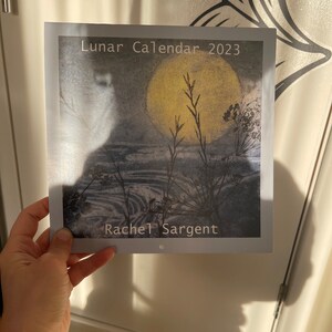 Rachel Sargent, Full Moons, Fine Art Cards, Pack of 4 Blank Greeting ...