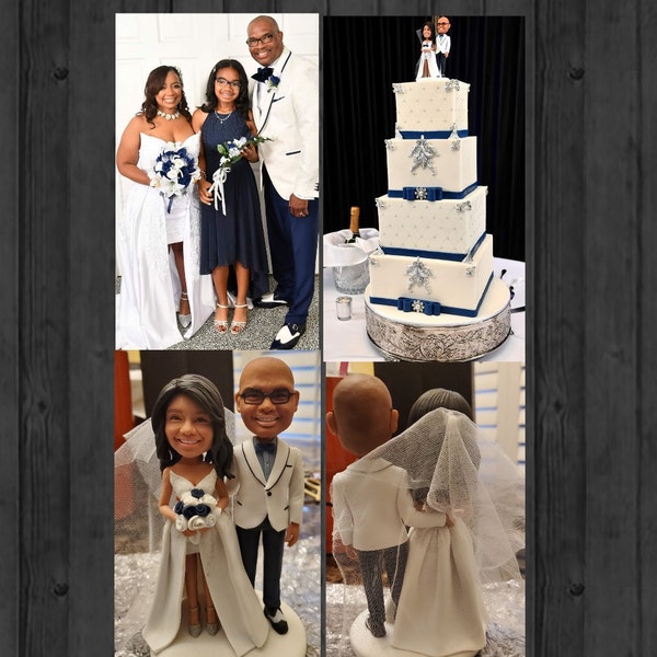 Rush Wedding Cake Toppers, Rush Order, Fast Shipping, Bride and Groom ...