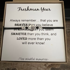 I'll Miss You Card and Bracelet Going Away Gift Back to - Etsy