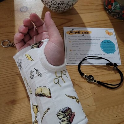 Printable Wrist Brace Sewing Pattern, Sew Your Own Cute Custom Support ...