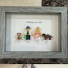 Personalized Mini Me Minifigure Frame. Max 5 Figures. - Etsy