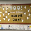 Halloween Bulletin Board Kit & Ghost Student Activity | Includes ...