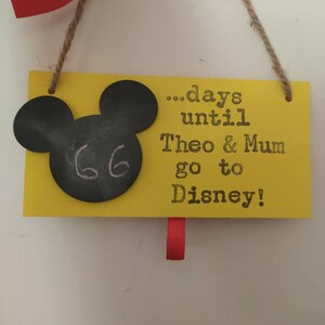 Personalised Disney Countdown - Etsy UK