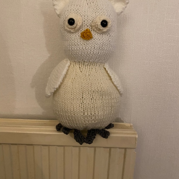 Owl Family Knitting Pattern: Knit Bird Soft Toy (PDF Download) - Etsy