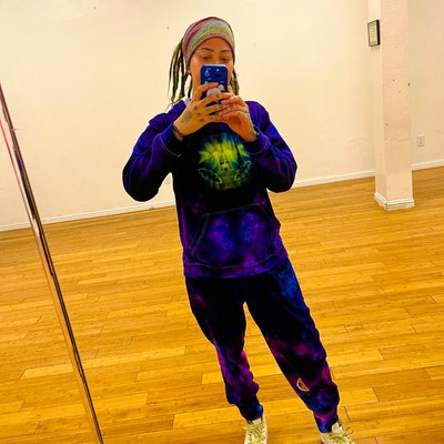 3XL Mahogany Bay Genderless Overalls Cotton Ice Tie Dye Garment ...