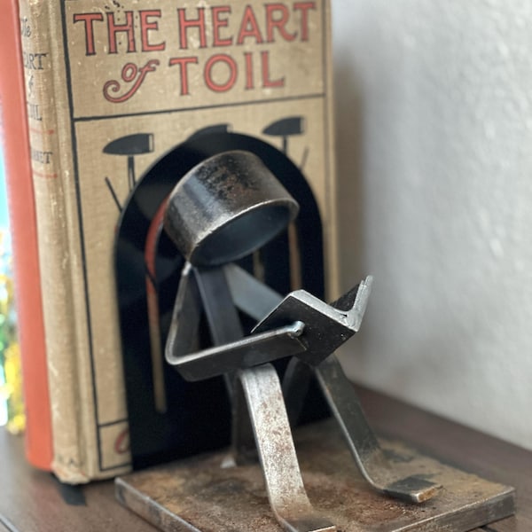 Quiet Reader Bookend - Etsy