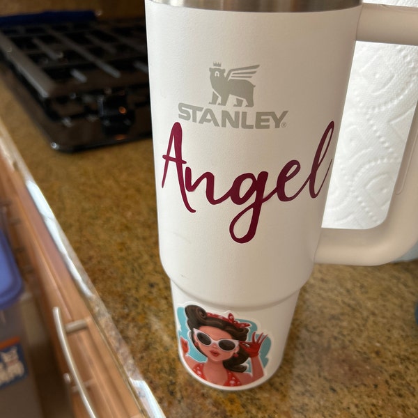 Stanley Inspired Logo Vinyl Sticker - Etsy