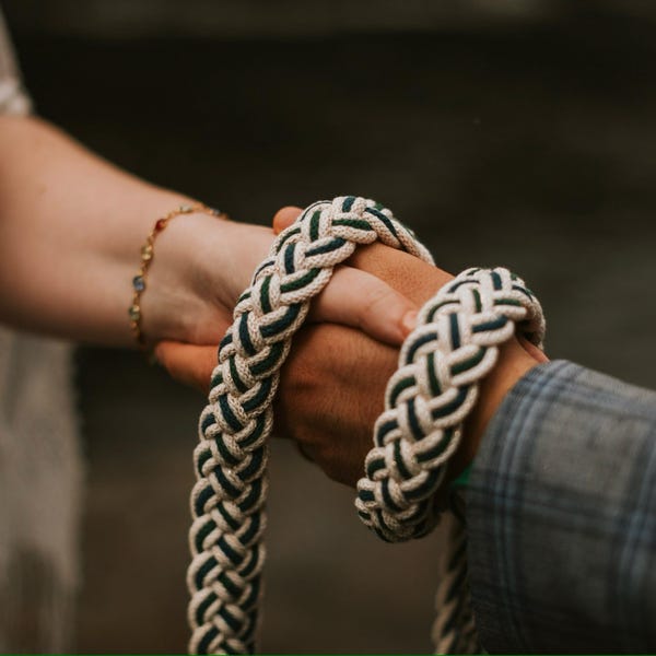 Custom Color Handfasting Cord - Traditional Celtic 12-strand Pattern ...